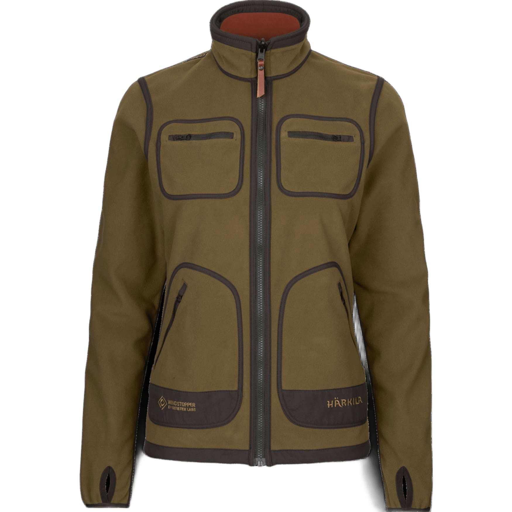 Härkila Jagdjacke Damen Kamko – wendbare Fleecejacke mit Windschutz